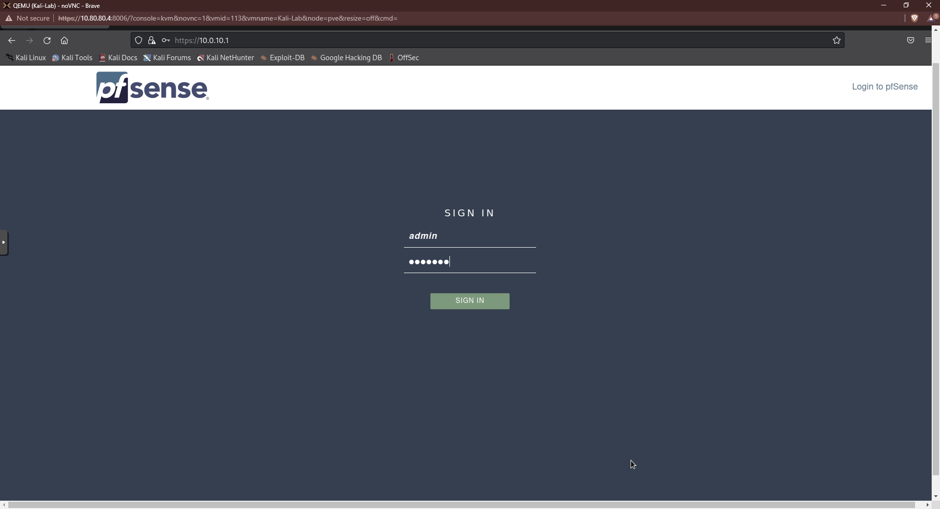 Configuring pfSense Firewall – William Roberts