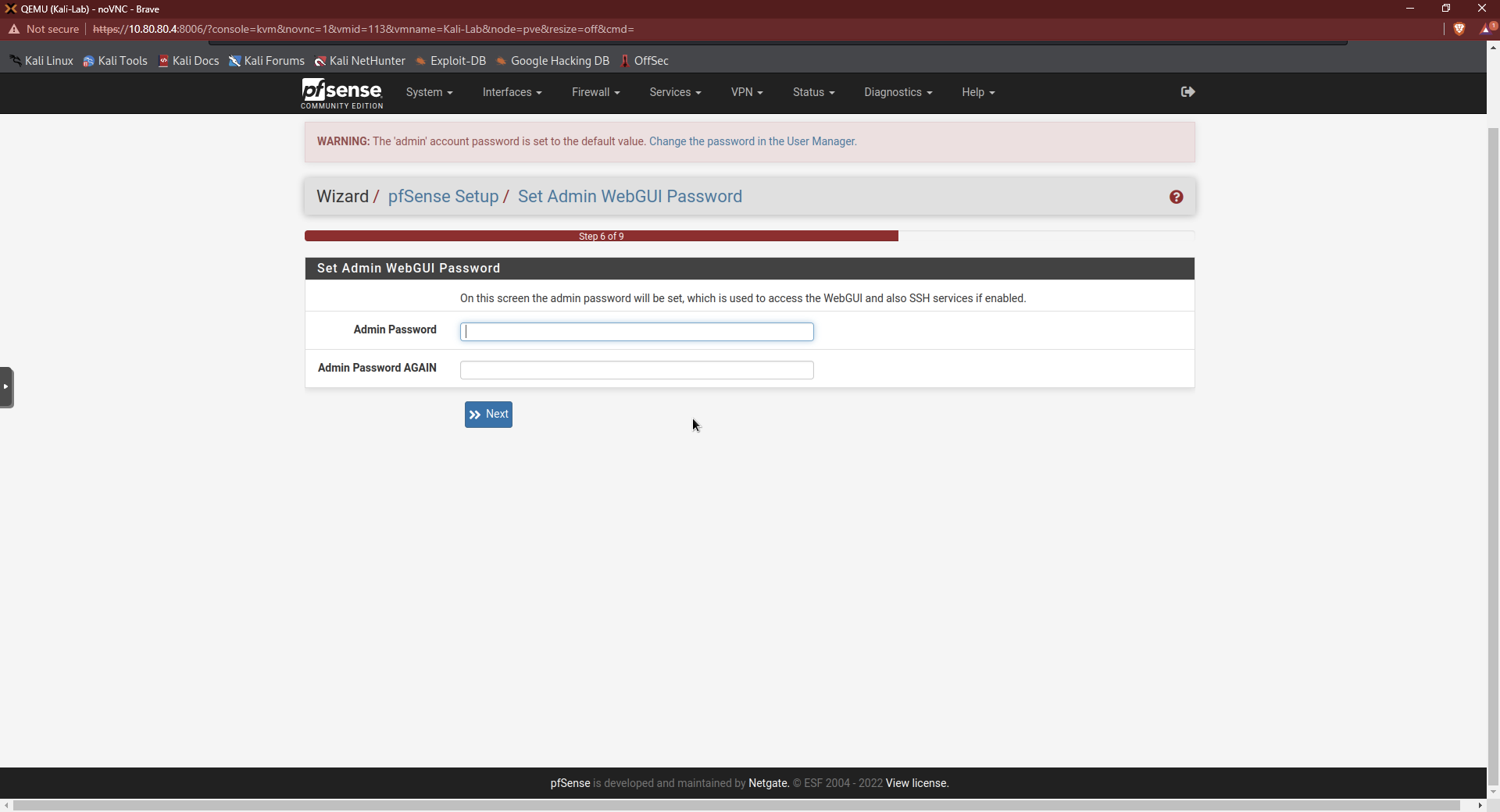 Configuring pfSense Firewall – William Roberts